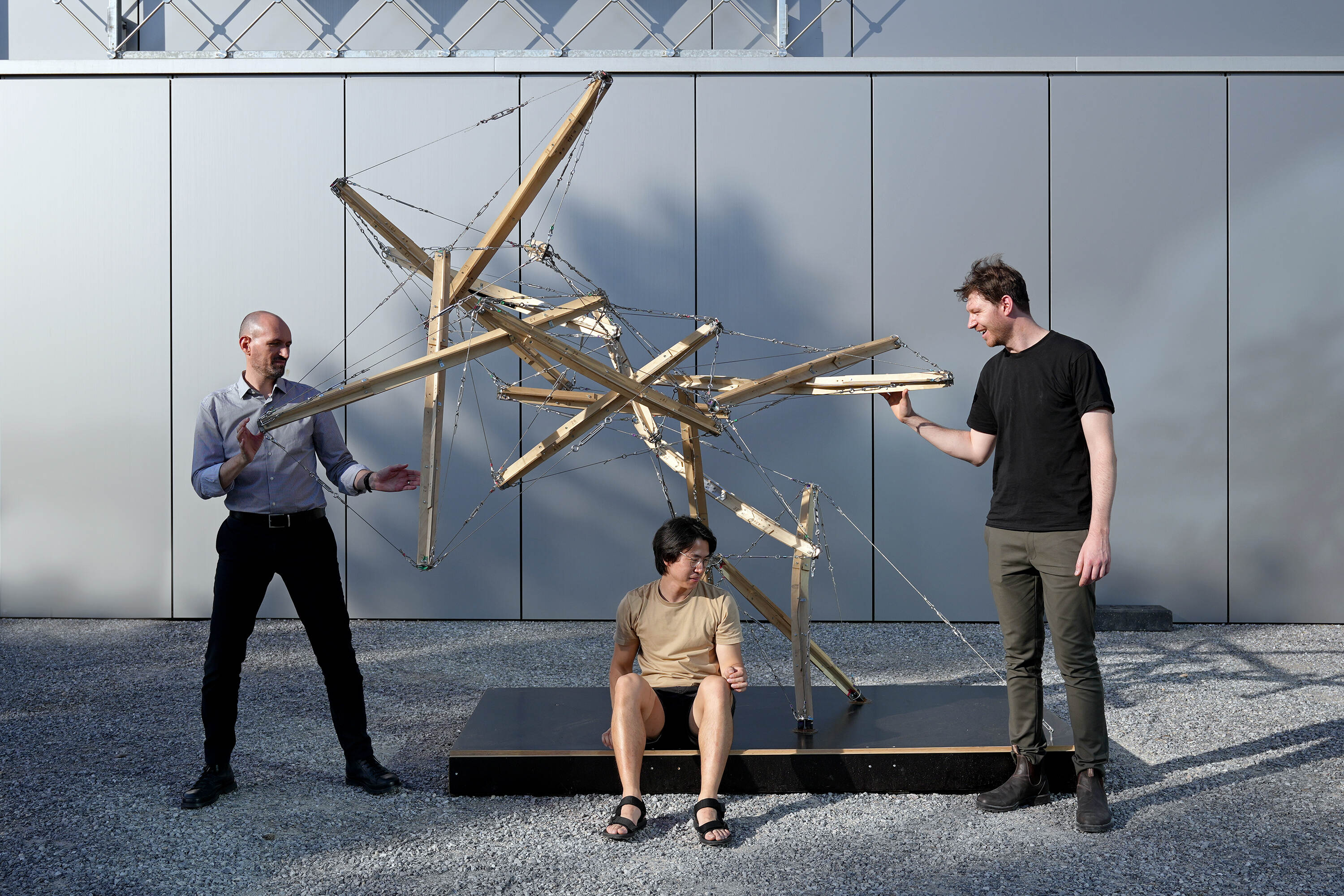 Dr Alberto Pugnale and team win first prize at IASS 2024 Design Competition