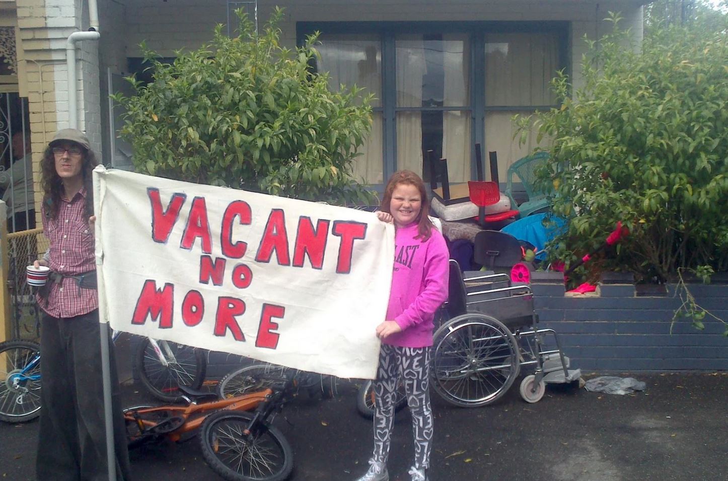 Bendigo Street and occupation as protest